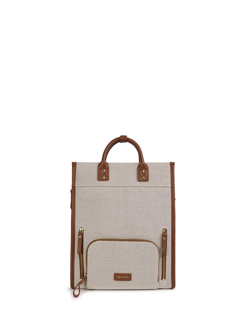 Macy backpack - A4 format women's backpack - elegance and functionality – nat & nin