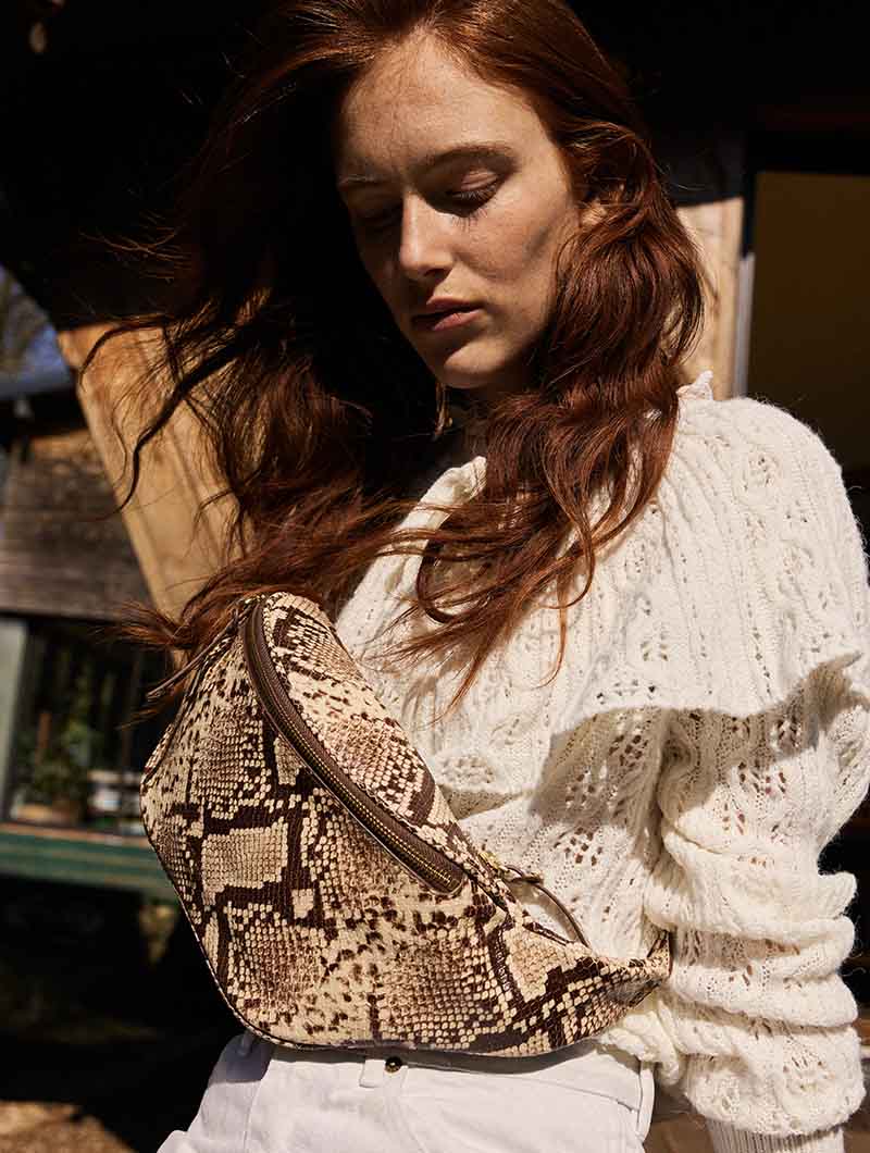 Tracy Notre Première Banane En Cuir Nat And Nin